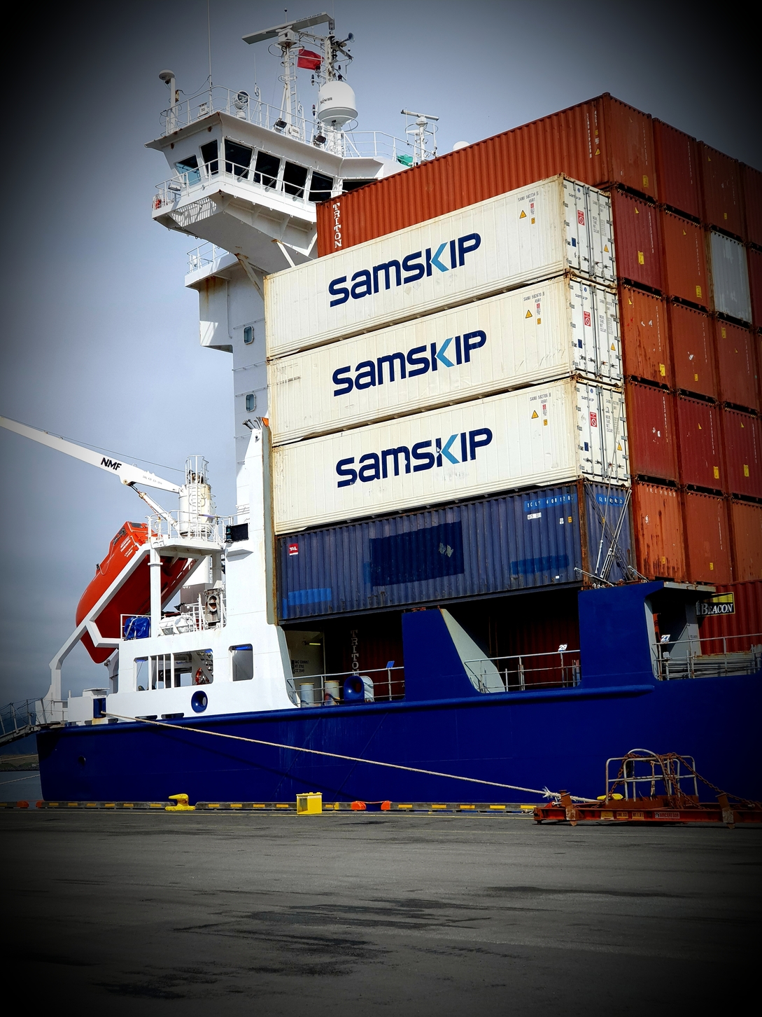 Ný og endurbætt landamæraeftirlitsstöð Samskipa - Samskip